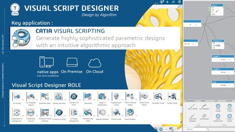Novo CATIA Visual Scripting - 2023x - TECMES Novo CATIA Visual Scripting - 2023x - TECMES